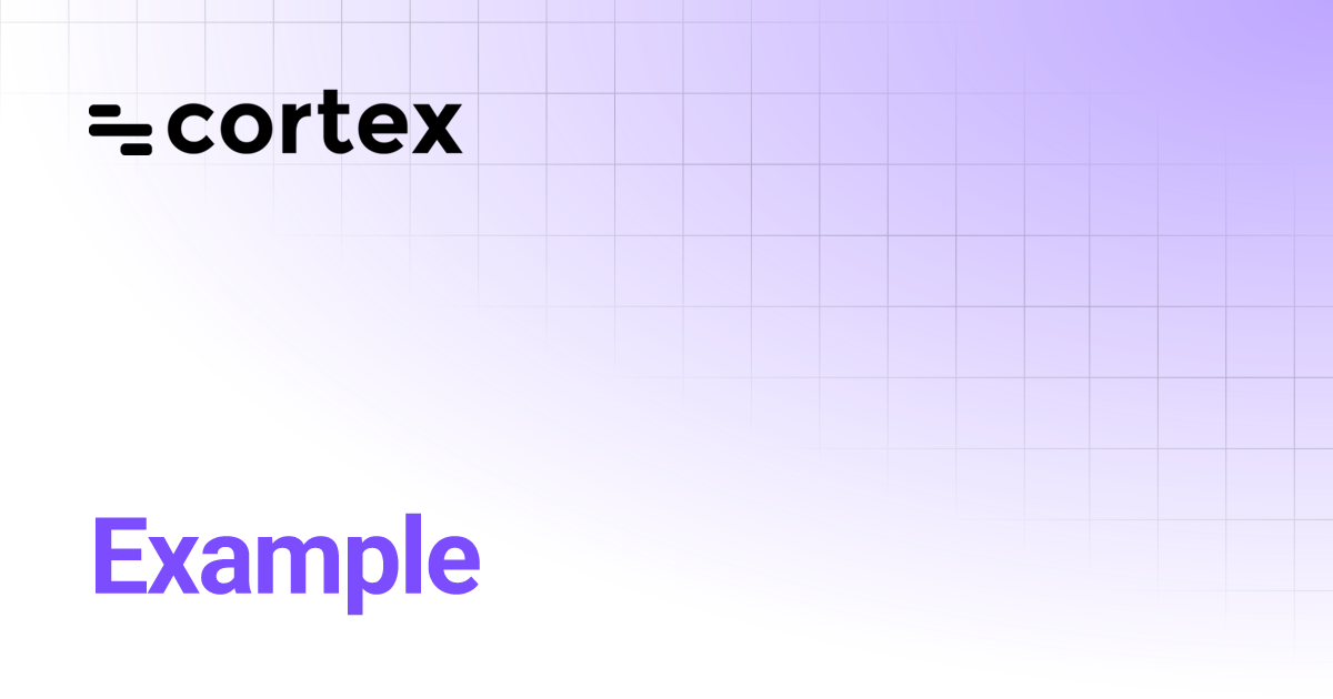 Example | cortex