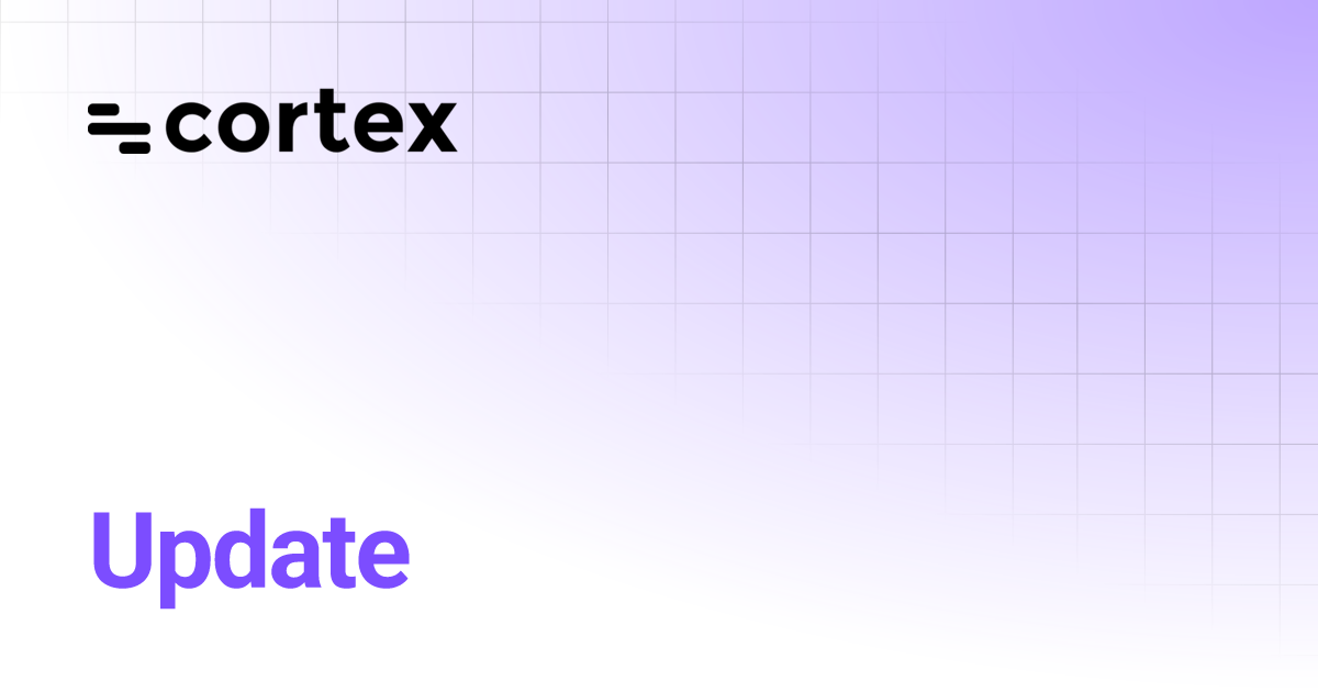 Update | cortex